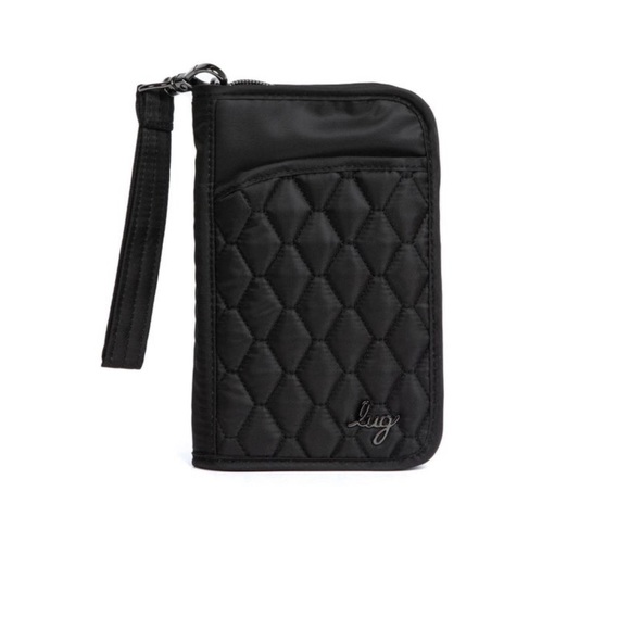lug | Bags | Lug Tandem Zip Se Rfid Wallet Black Nwt | Poshmark